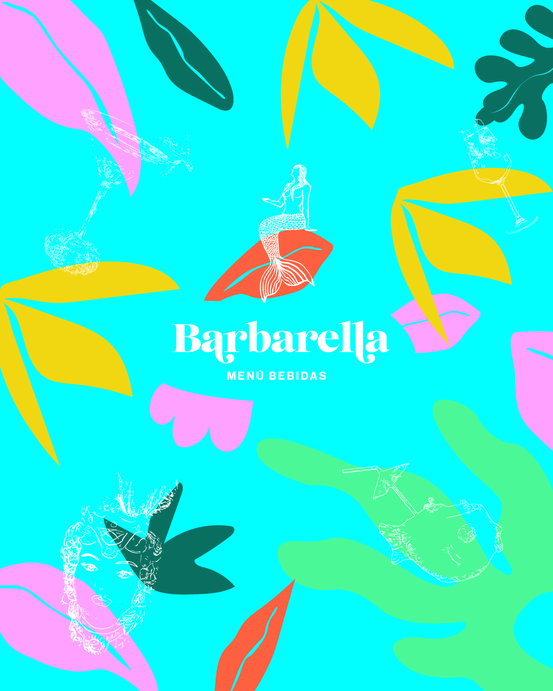 Menú Bebidas - Barbarella